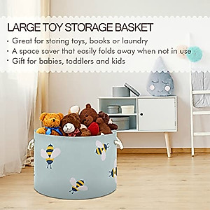 xigua Cotton Rope Basket Bee Baby Laundry Basket Blanket Kids Toy Storage Basket Glove Box