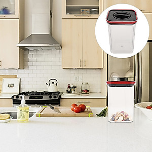 OSALADI 1pc Spiral Storage Tank Rice Storage Tank Airtight Tank containers with lids Flour kitchen storage container vacuum seal containers storage container with lid pp food rack dry food