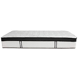 EMMA + OLIVER Astor 12 Inch CertiPUR-US Certified Memory Foam Pocket Spring Mattress, Twin Mattress in a Box