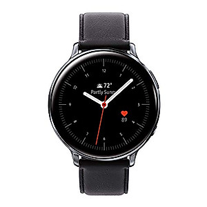 Samsung Galaxy Watch Active2 (44mm), Heart Rate Monitor, Silver (LTE Unlocked) - SM-R825USSAXAR (US Version & Warranty) (Renewed)