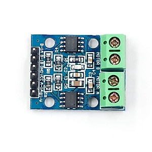 DAOKI 5PCS L9110S DC Stepper Motor Driver Controller Board 2.5-12V H-Bridge for Arduino with Dupont Cable Male to Female 30 PIN,28AWG Wire