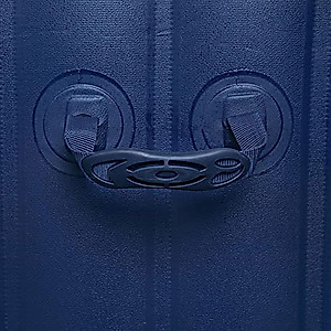 Coleman 90454 Atlantis SaluSpa 71" x 26" 4-6 Person Outdoor Portable Inflatable Square Hot Tub Spa with 140 Air Jets, Cover, and 2 Cartridges, Blue