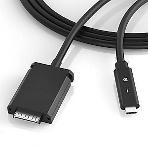 FKA 2.6 ft Black Male-to-Female USB Type C Thunderbolt Dock Cable for Dell TB15 TB16 Docking Station, 24 Pins, Data Transfer
