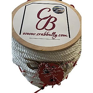 Crab Bully 600' 1/8" Red Snood Trotline