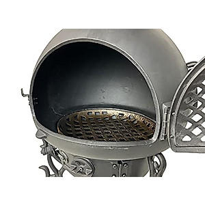 The Blue Rooster Chiminea and Fire Pit Grate - Bowl Grate - 12.5"