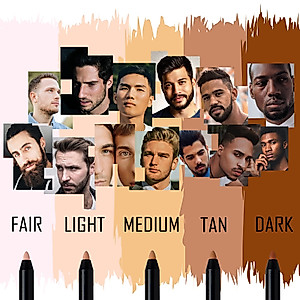 WOAK Stealth Fighter Pen - Concealer for Men – Hybrid Skin Care - Hide and Fight Blemishes (Tan)