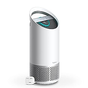 TruSens Air Purifier with UV-C Light + HEPA Filtration | Medium | SensorPod™ Air Quality Monitor | Auto, Sleep, & Turbo Mode | Touch Control | Portable Handle