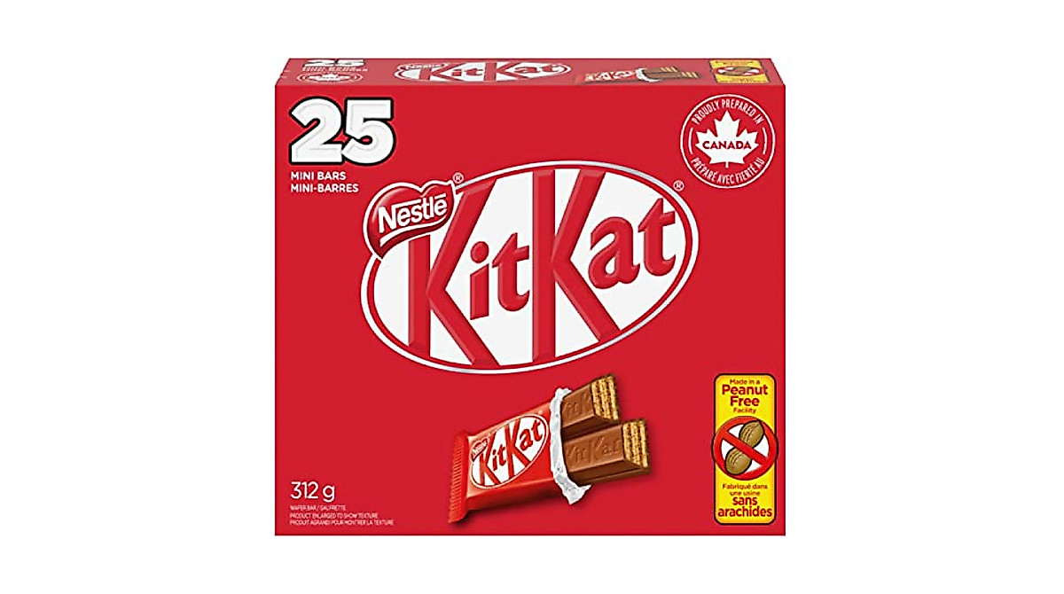 Nestlé Mini Kit Kat Bars – 25 Shareable Snack-Size Chocolate Bars