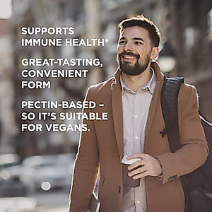 Solgar Adult Vitamin C 500 mg Gummies, Great-Tasting Strawberry Orange Flavor, Supports Immune Health, Non-GMO, Vegan, Gluten & Dairy Free, 30 Servings, 120 Count