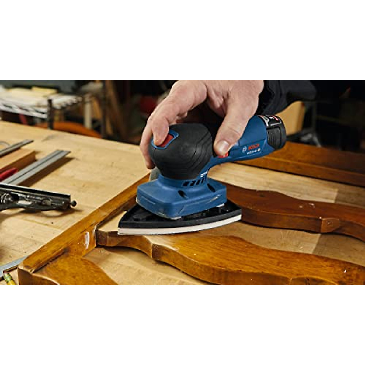 BOSCH GSS12V-40N 12V Max Brushless Sheet Orbital Finishing Sander (Bare Tool)