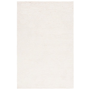 SAFAVIEH Casablanca Collection Area Rug - 8' x 10', Ivory, Handmade Stripe Wool 0.8-inch Thick, Ideal for High Traffic Areas in Living Room, Bedroom (CSB792A)