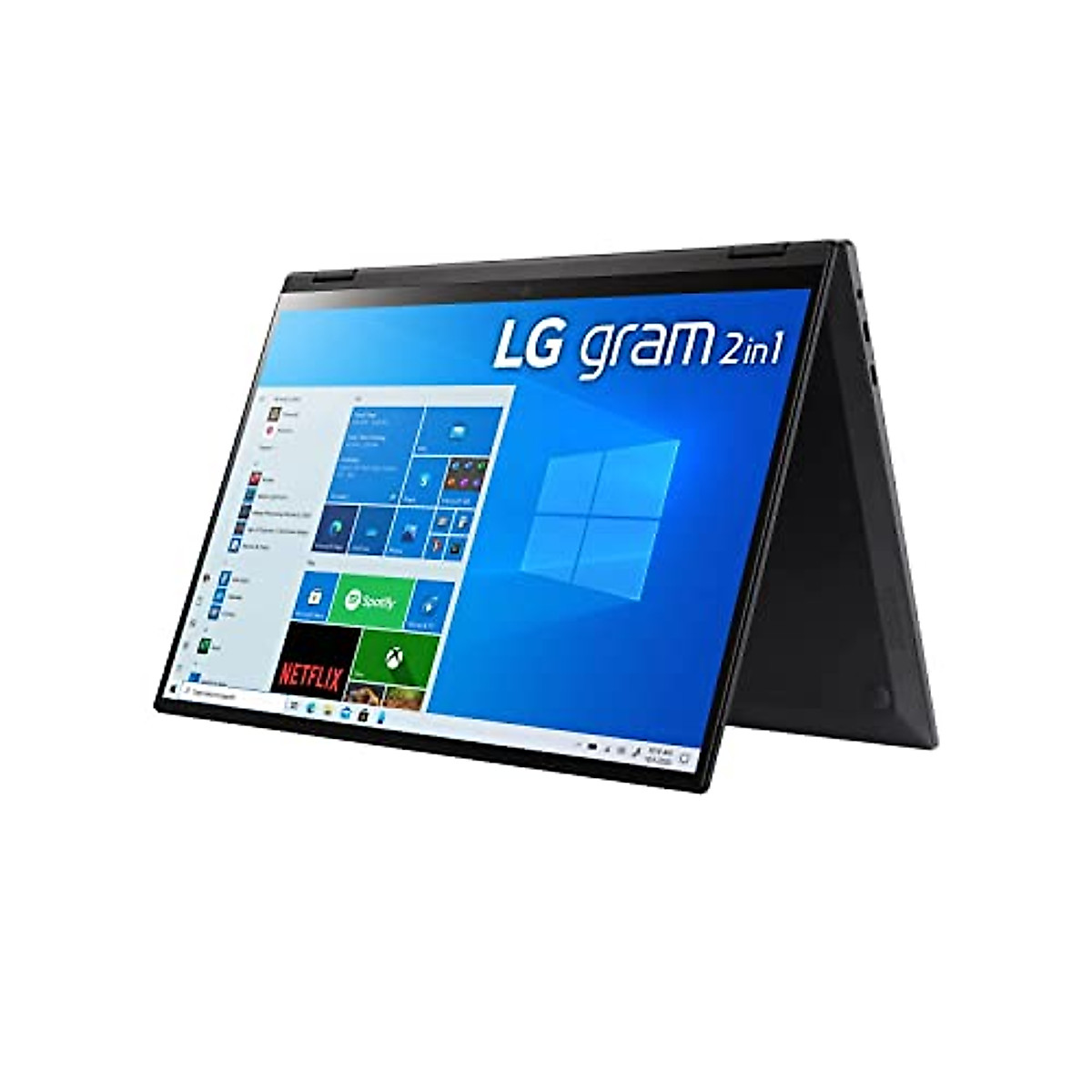 2022 LG Gram 2-in-1 Ultralight Laptop | 16" WQXGA IPS Touch | Intel Core i7-1165G7 | 16GB RAM 512GB NVMe SSD | Iris Xe Graphics | WiFi 6 | Backlit | FPR | Fullday Battery | Windows 10 w/Pen (Renewed)