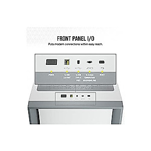 Corsair 4000D Tempered Glass Mid-Tower ATX PC Case - White