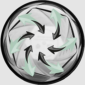 HELIMIX 2.0 Vortex Blender Shaker Bottle Holds upto 28oz | No Blending Ball or Whisk | USA Made | Portable Pre Workout Whey Protein Drink Shaker Cup | Mixes Cocktails Smoothies Shakes | Top Rack Safe