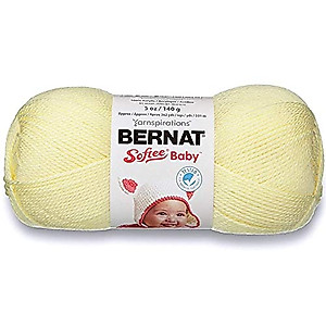 Bernat Softee Baby Yarn - 6 Pack with Patterns (Lemon)