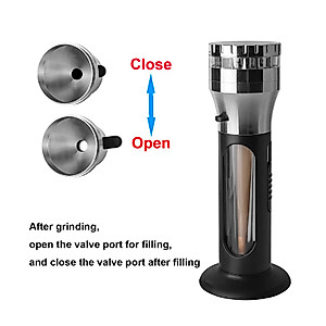 Free Boy 2-In-1 Herb Grinder Cone Loader Grinder Roller,Portable Grinder and Cone Filler,All-In-One Rolling Machine for King Size