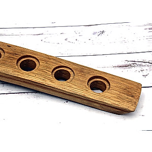 Barrel-Art bourbon cork stopper display/bourbon stopper holder/Fits Blanton's Stoppers (Natural)