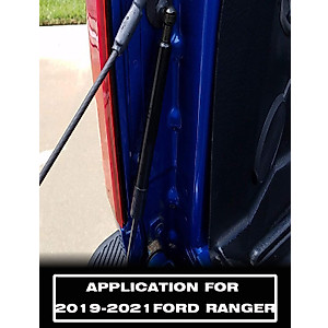 Ranger Tailgate Assist Shock Kit for 2019 2020 2021 Ford Ranger Pickup Truck Tailgate Damper EZ Down Lift Strut Accessories