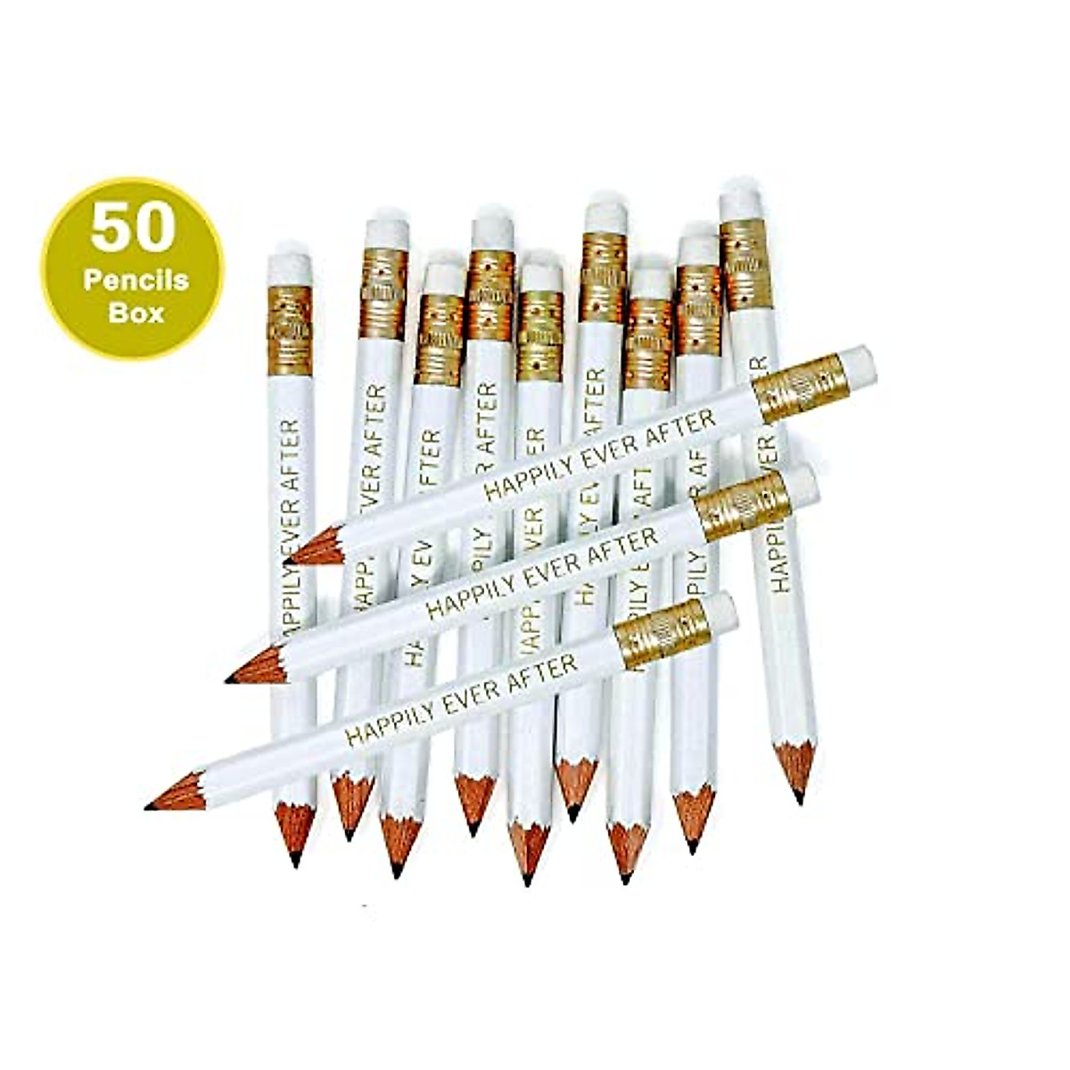 HAPPILY EVER AFTER Pencils Pre-sharpened for all Occasions