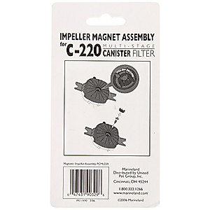 Marineland (Aquaria) AMLPRIM220 Aquarium Impeller Assembly Replacement for C-220 Canister Filter