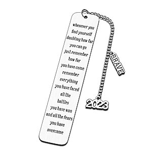 Class of 2023 Bookmarks for Book Lovers Graduation Gifts for Her Him Teen Boys Girls Graduation Gifts for University College Middle Senior High School Students Graduate Christmas Gift for Son Daughter