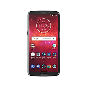 Moto Z3 Play with Alexa Hands-Free – 64 GB – Unlocked (AT&T/Sprint/T-Mobile/Verizon) – Deep Indigo – Prime Exclusive Phone