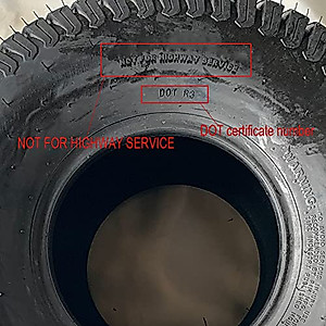 Parts-Diyer 2 PCS 24x12-12 Lawn & Garden Mower Golf Cart Turf Master Tires Tubeless 6 Ply Load Range C