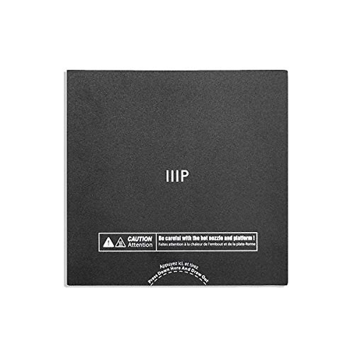 Monoprice Replacement Flexible Build Plate - Black for Use with All Models of The MP Voxel 3D Printer