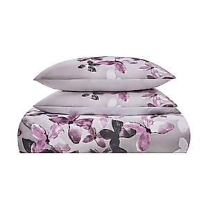 Vince Camuto Lissara 3 Piece Full/Queen Duvet Cover Set (DCS3433FQ-1800)