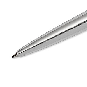 Parker Jotter Stainless Steel Ballpoint Pen, Medium Point, Black Ink