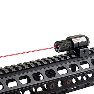 CTOPTIC Red Laser Beam Dot Sight Scope Rifles Pistols Lazer Laser Handguns Picatinny Mount