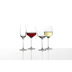 Zwiesel Glas Tritan Crystal Glass Gigi Collection, 23.3 Ounce, Set o f 4, Red Wine