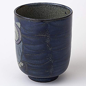 Hasami Ware 83972 Hot Water Only (Large), Hand Owl Pattern, Blue