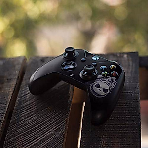 Skinit Decal Gaming Skin Compatible with Xbox One X Controller - Officially Licensed Disney Jack Skellington Space Design