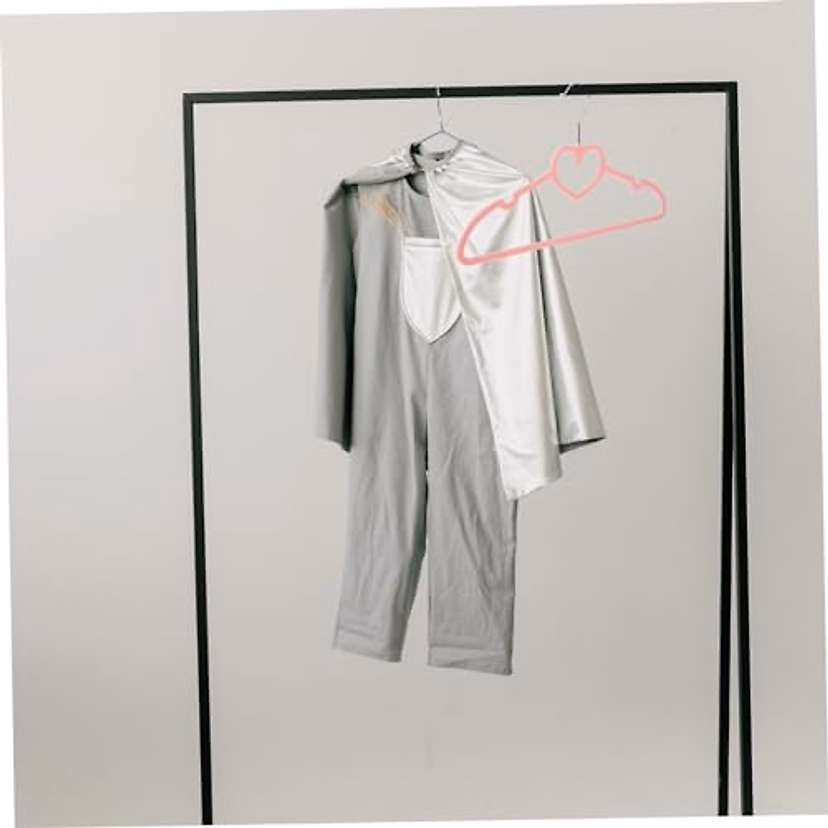 HOMSFOU 30 Pcs Practical Hangers Coat Hanger Clothes Hanger Home Hangers Hanger Cloth Black Hangers White Hangers Heavy Duty Hangers Baby Hangers Simple Hanger Child Aldult Pack