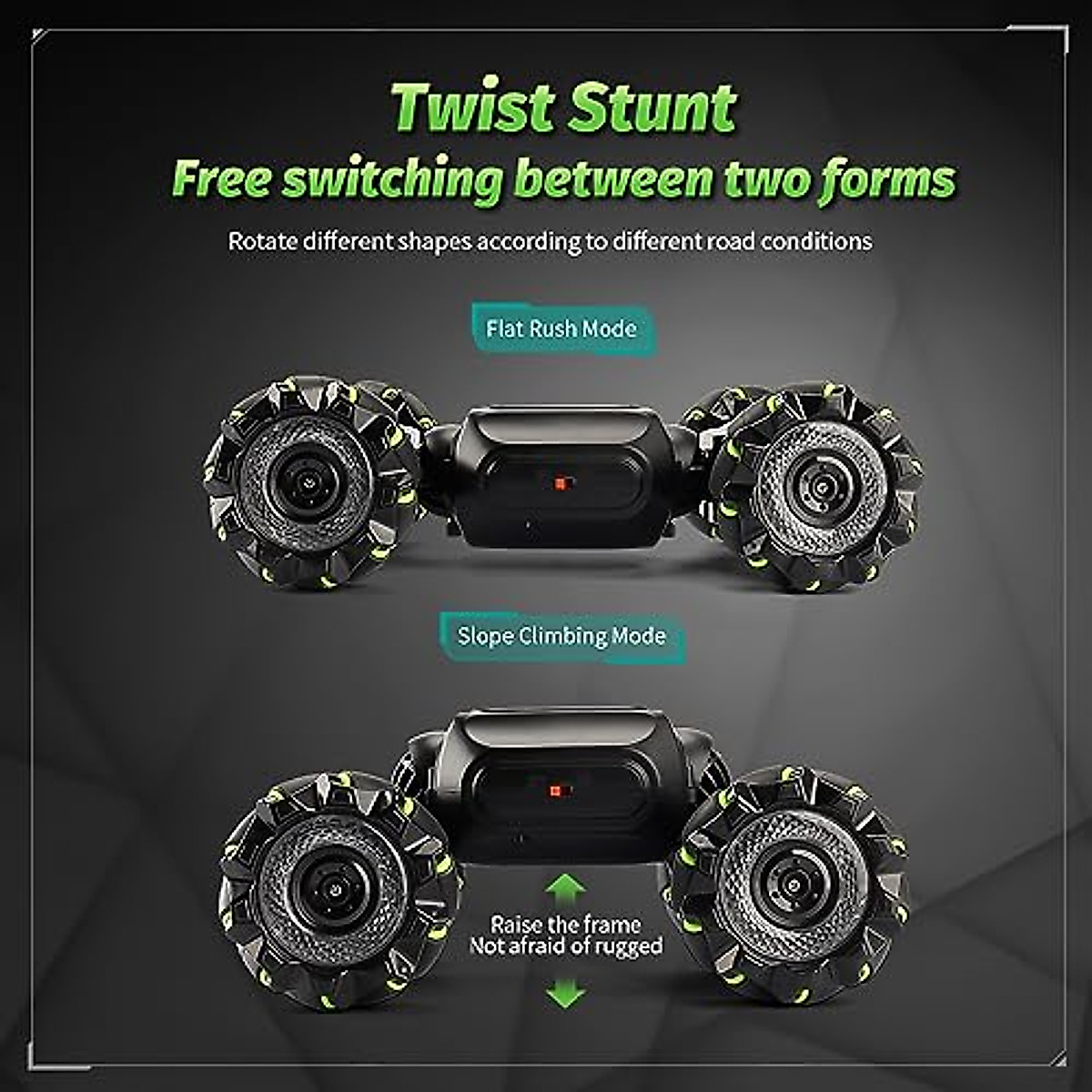 Gesture Sensing RC Stunt Car Toys for 8-12 yr Boys&Girls Best Birthday Gifts- 2.4 Ghz 4WD 360°Spins Hand Controlled All Terrains Monster Truck Car Birthday Presents for Kids Age 8 9 10 11 12yr