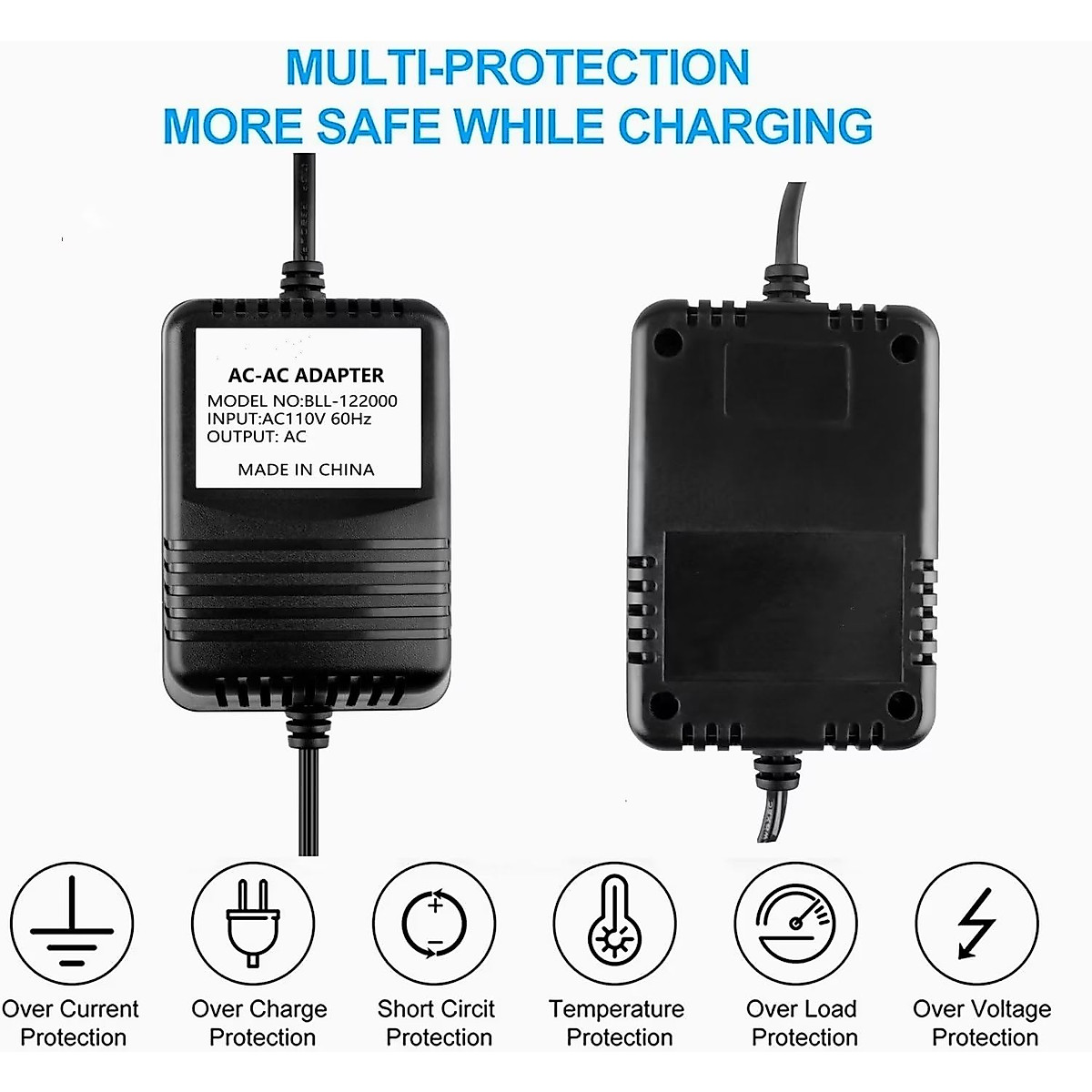 Jantoy AC/AC Adapter Compatible with PetSafe PF-100 PF100 Wireless Fence Transmitter Power Units Pet Safe Power Supply Cord Cable PS Wall Home Charger Mains PSU