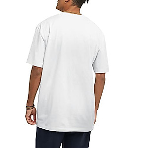 Champion, Classic, Soft and Comfortable T-Shirts for Men (2023 Graphics), White Postcard Script, XX-Large