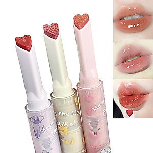 Plumping Lip Oil Tinted Lip Balm, Hydrating Lip Gloss Lip Care Transparent Toot Lip Oil Tinted