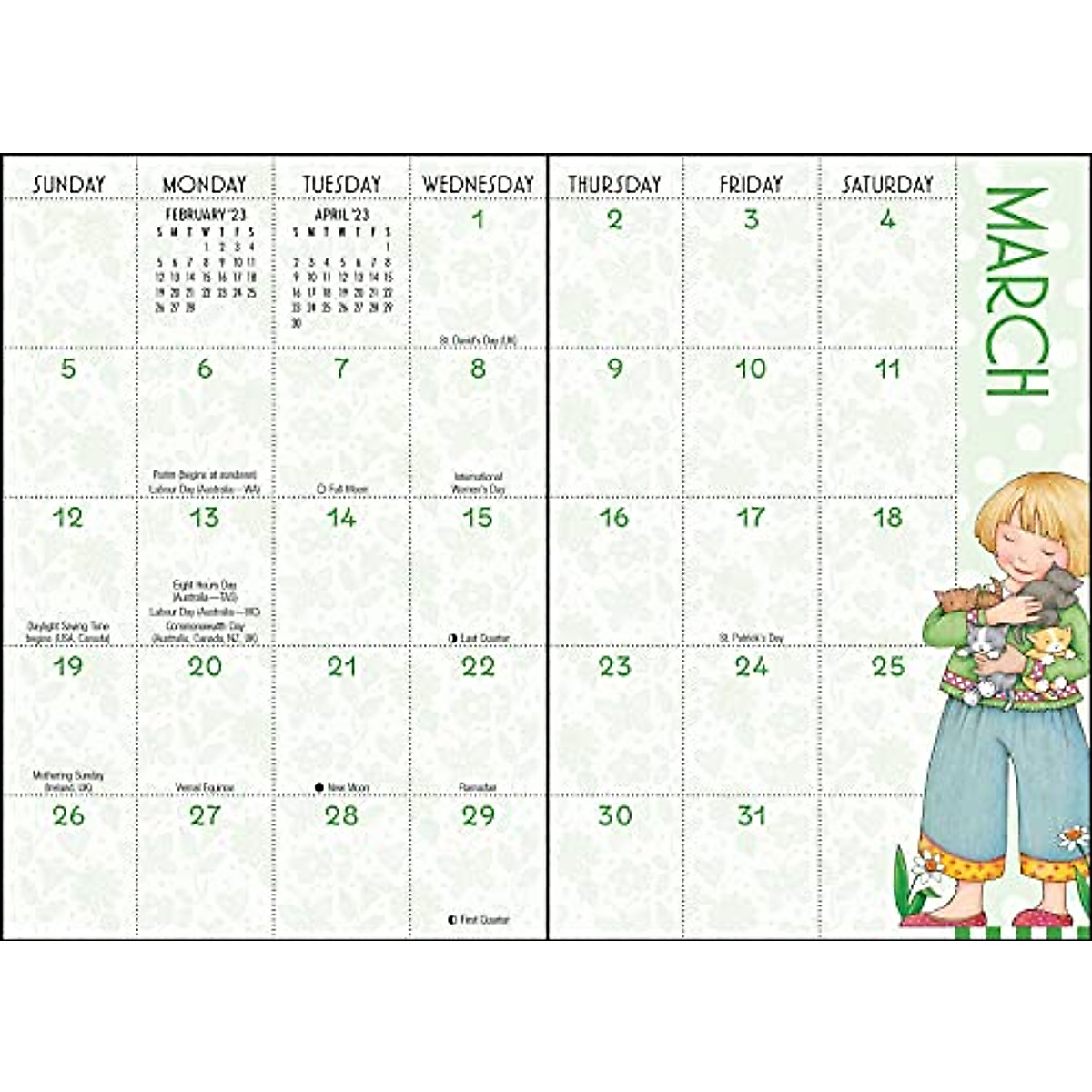 Mary Engelbreit's 12-Month 2023 Monthly Pocket Planner Calendar: Life, Plan On It