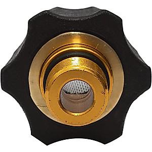 Simpson Cleaning 7112362 Water Inlet Fitting for 520002, Replacement for multipls Pressure Washer Pumps, Gold