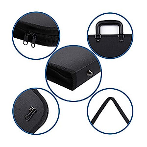 1st Place Products Professional Art Portfolio Case - 20 x 28 Inches - Light Weight & Durable - Shoulder Strap & Handle Options - Three Inside Pockets - Water Resistant - Documents Posters Monitors