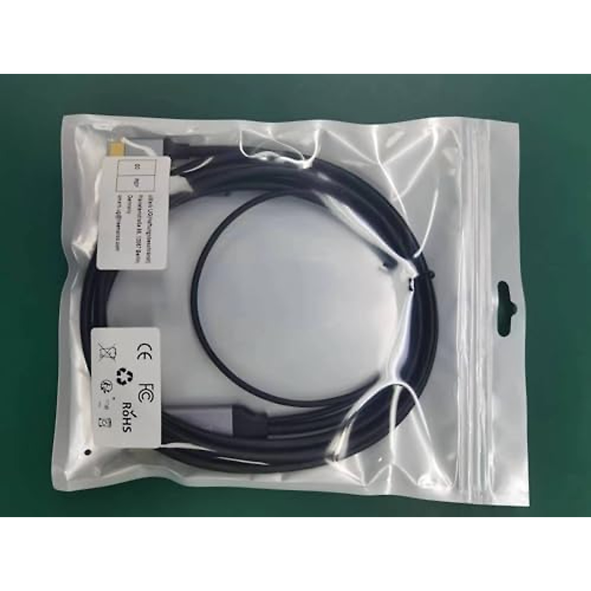 WJESOG DisplayPort to USB C Cable 6.6ft 4K@60Hz with USB Cable Adapter,DP Male to Type-C Male Converter Support Touch with Nreal Air VR, MacBook Pro/Air 2020/2018, iPad Pro/Air, XPS