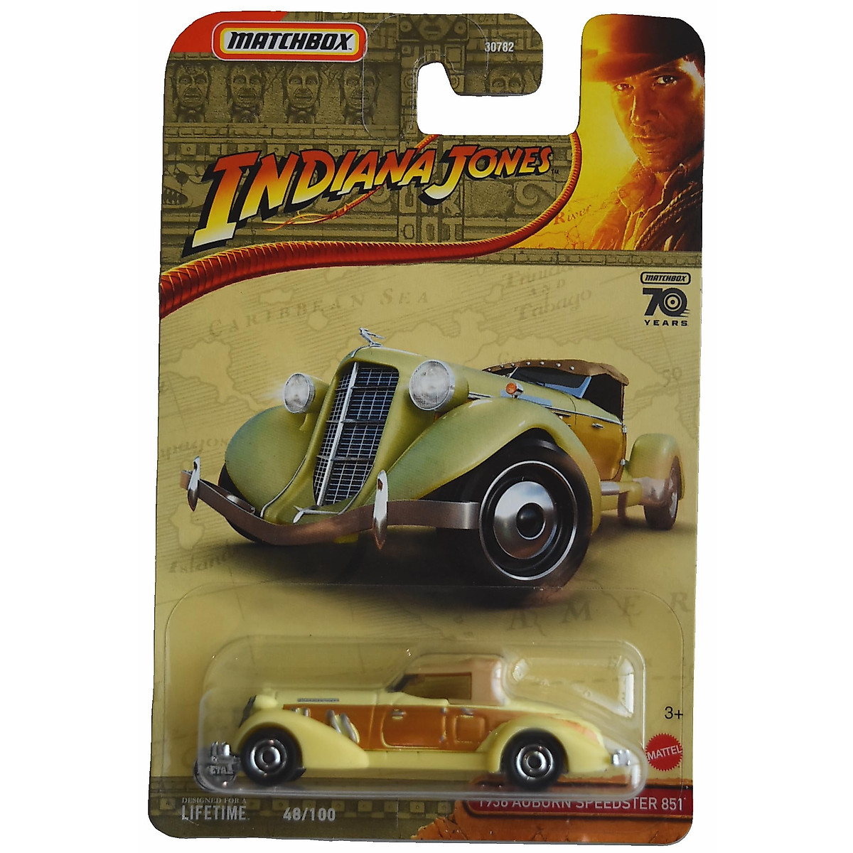 Matchbox 1936 Auburn Speedster 851, Indiana Jones 48/100