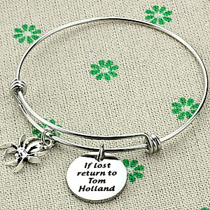Kivosliviz Tom Holland Bracelet Spide rman Merchandise for Women Tom Holland Gifts