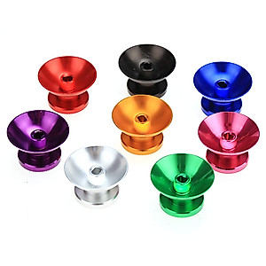 3D Aluminum Thumbsticks Analog Stick for PlayStation Dualshock 4 PS4 Pro Slim Controller Metal Joystick Cap for Xbox ONE Dualshock 4 Controller (Siliver)
