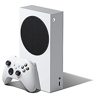 Microsoft Xbox Series S 512 GB SSD All-Digital Console, Wireless Controller, 1440p Gaming Resolution, Up to 120 FPS, HDR (High Dynamic Range), AMD FreeSync, Fortnite & Rocket League, HDMI Cable (Renewed)