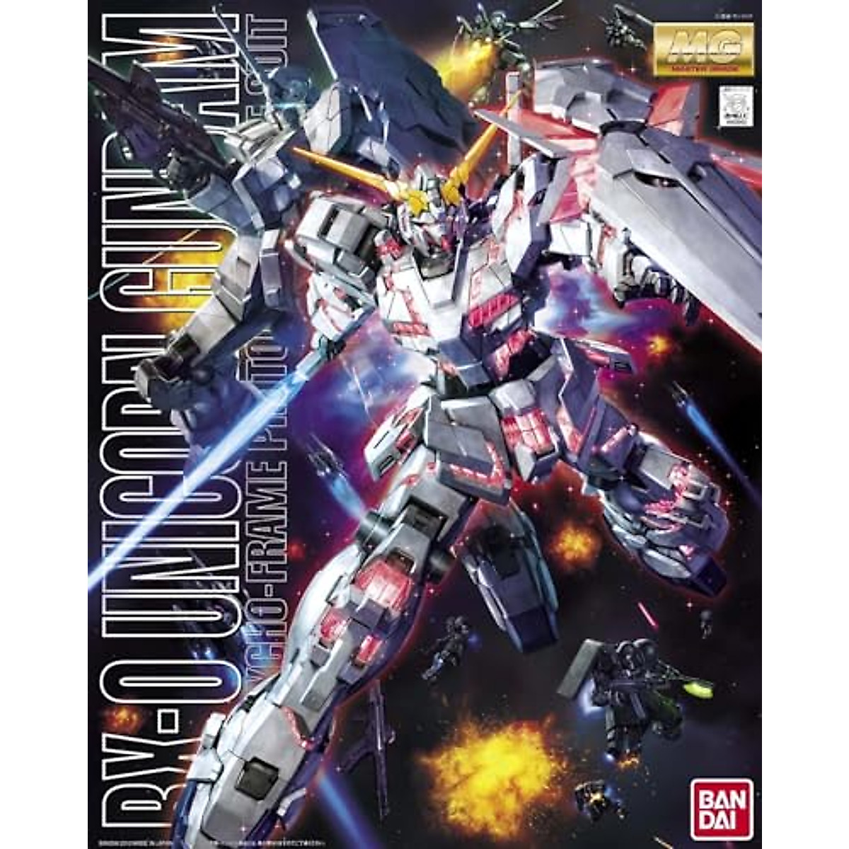 BANDAI Hobby - Gundam UC - Unicorn Gundam, Spirits MG 1/100 Model Kit