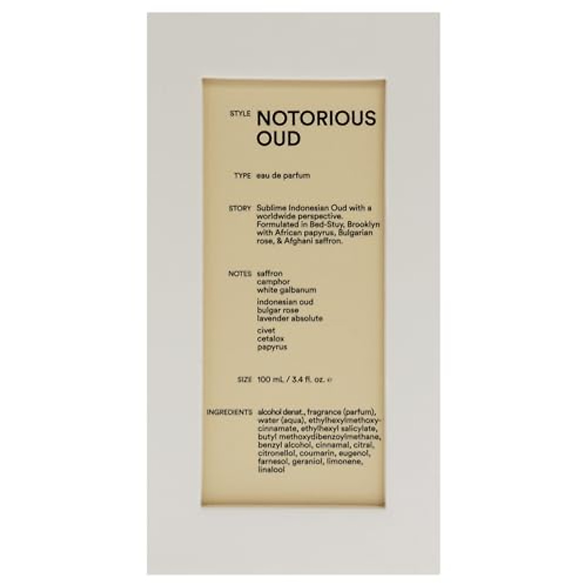 DS & Durga Notorious Oud for Unisex - 3.4 oz EDP Spray
