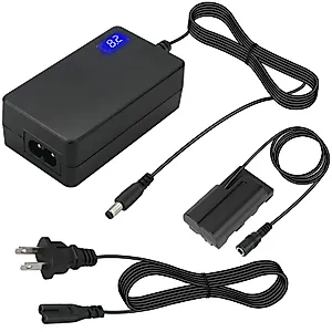 NP-F550 F750 F770 F960 F970 Dummy Battery Replacement AC Power Adapter Coupler Kit for Sony HXR-NX5 NX100 PXW-Z150 NEX-FS100 AC-VL1 CCD-SC55 TR300 TR516 TR716 TR818 TR910 TR917